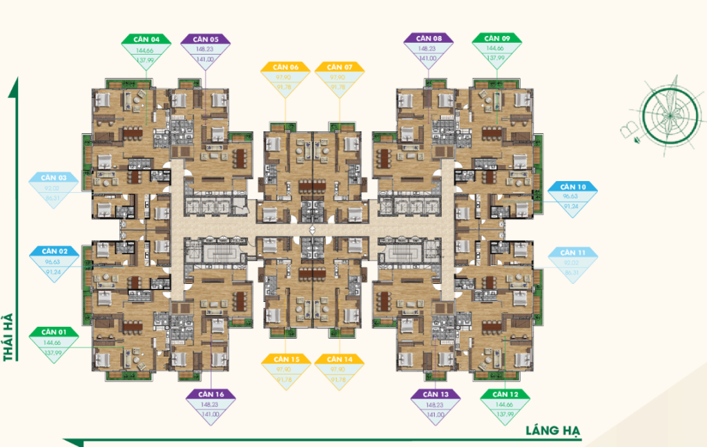 Chung Cư Green Diamond 93 Láng Hạ | Liên Hệ: 096.168.4321